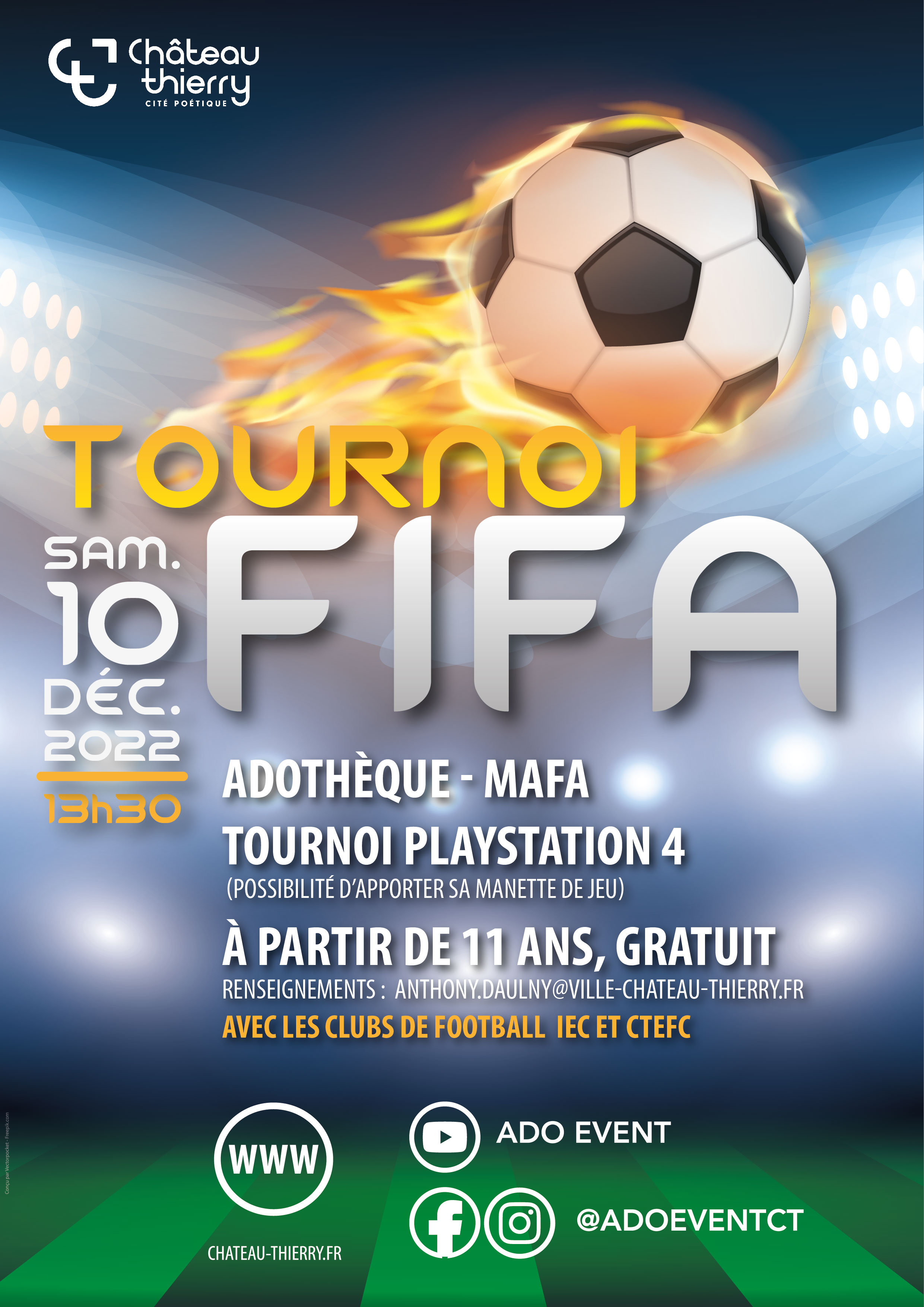 Tournoi Fifa | Château-Thierry