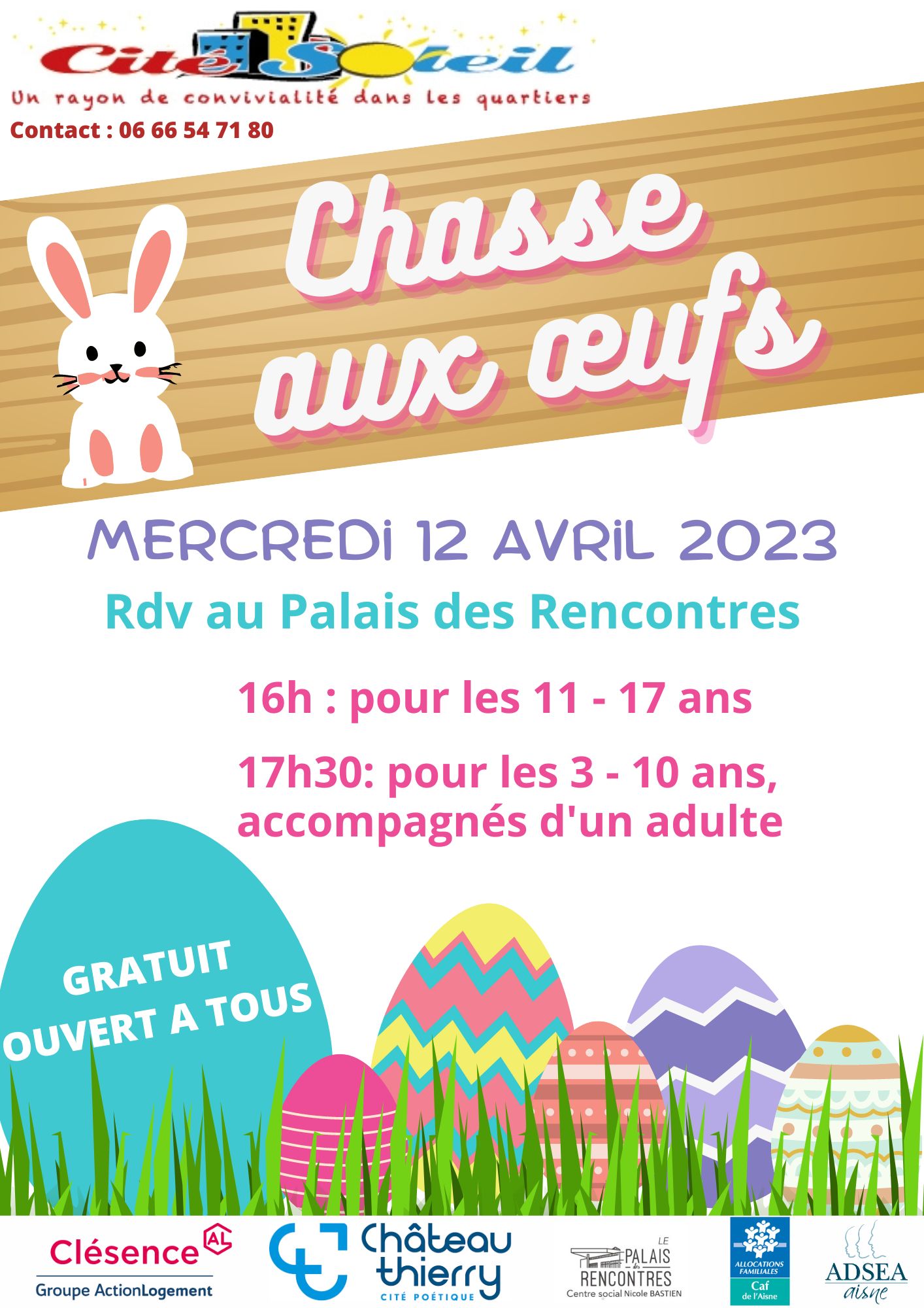 Chasse aux oeufs | Château-Thierry