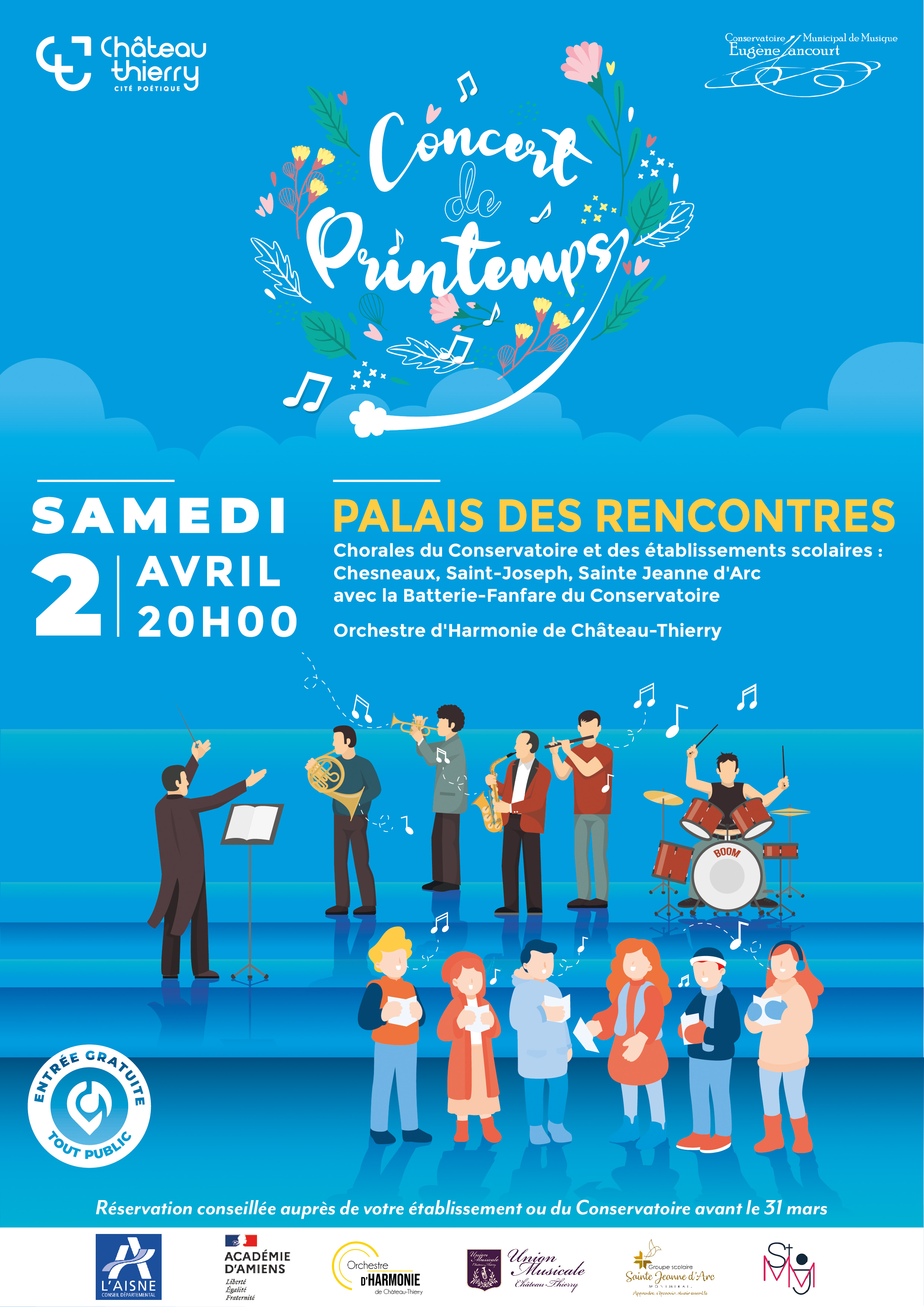 Concert de printemps | Château-Thierry