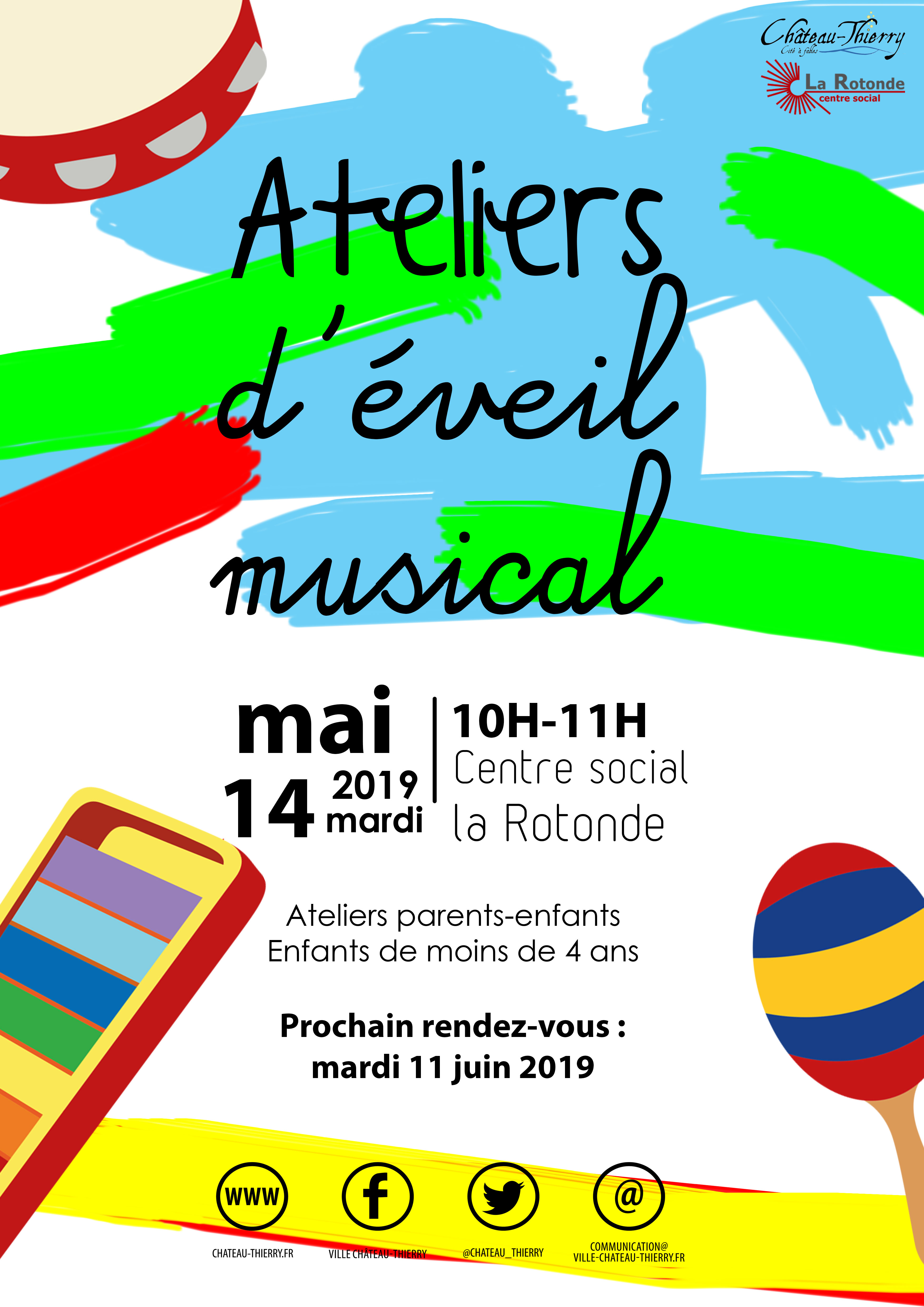 Atelier d'éveil musical | Château-Thierry