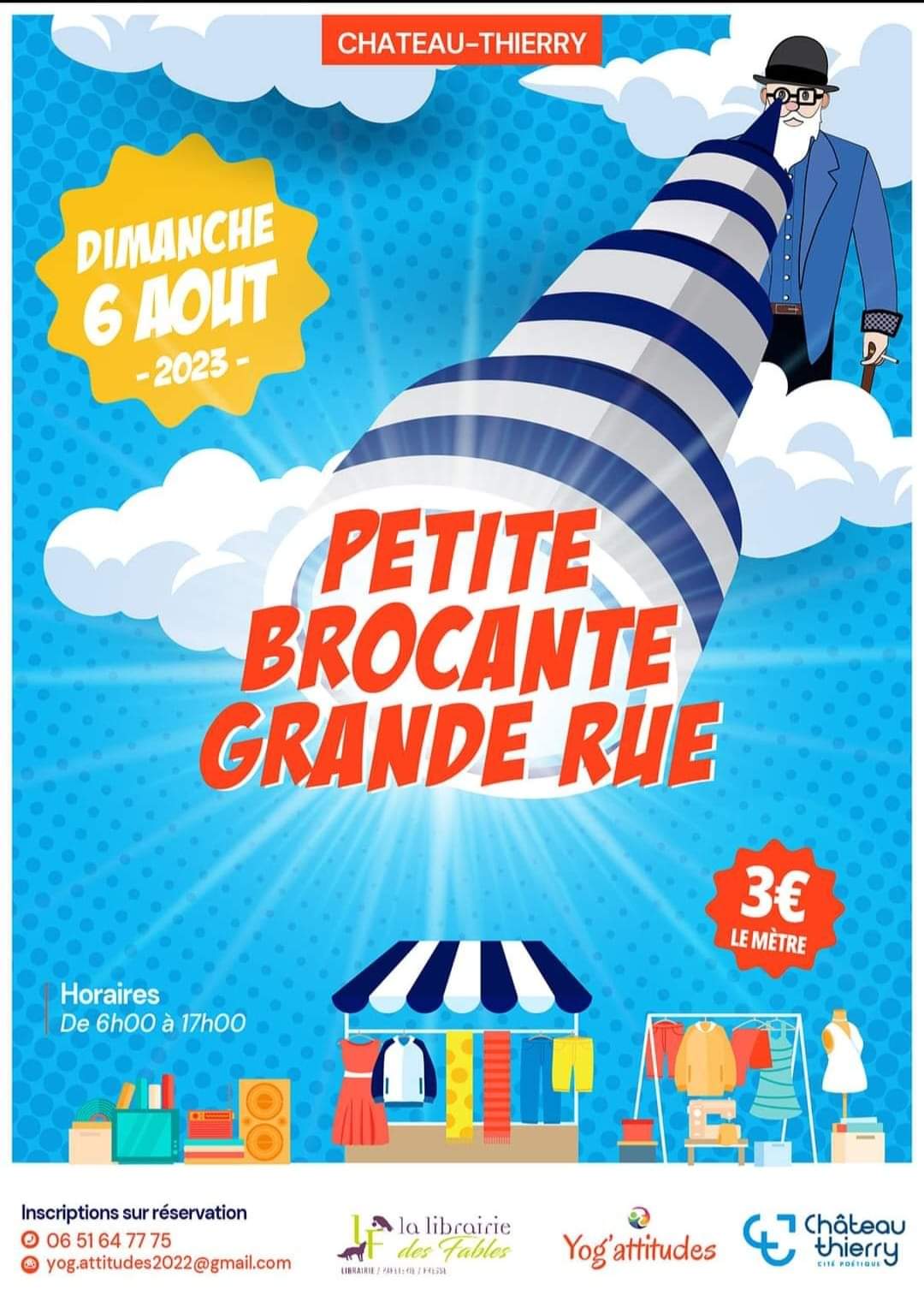Petite brocante de la Grande rue 2023 | Château-Thierry