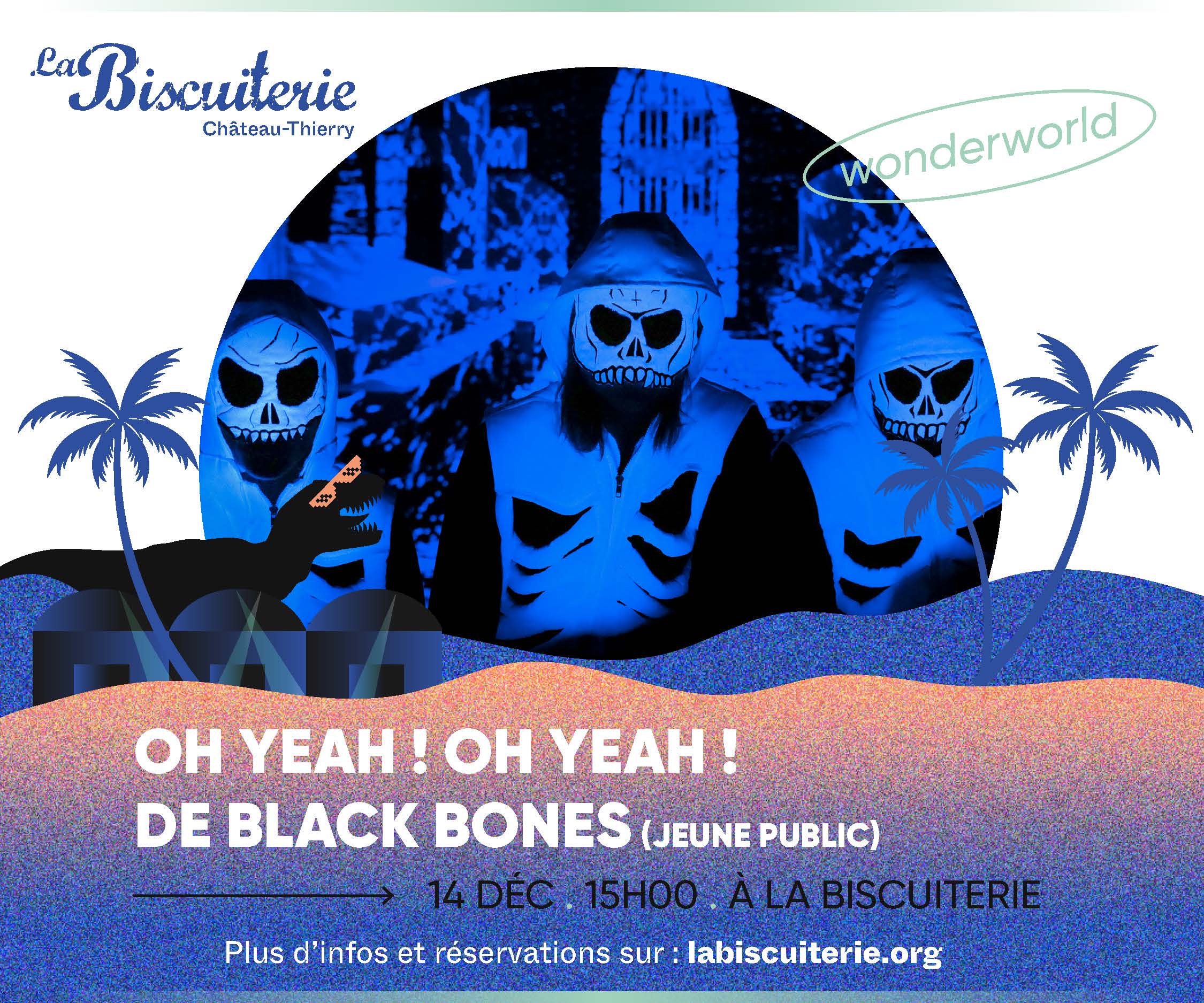 Concert jeune public - Oh yeah ! Oh yeah ! par Black Bones | Château ...