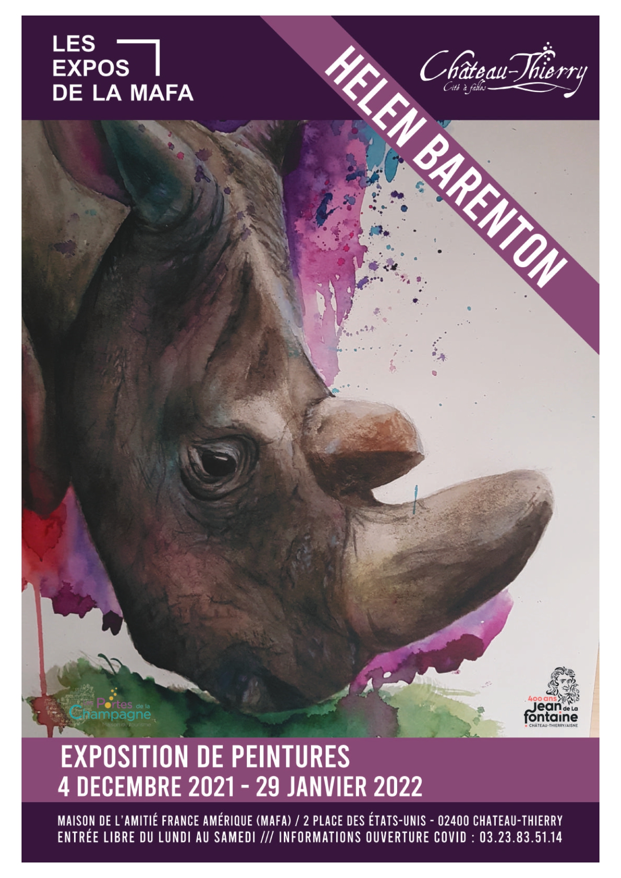 Exposition de Peintures - Helen Barenton | Château-Thierry