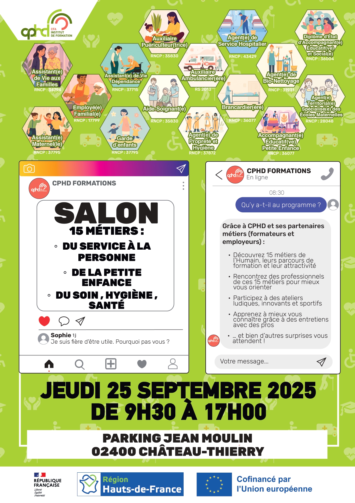 Salon Au coeur de l'humain | Château-Thierry