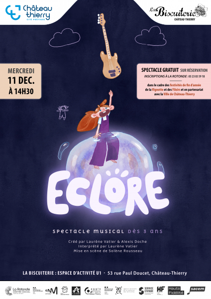 Eclore - Spectacle musical | Château-Thierry