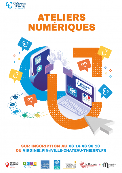 Atelier numérique - Garder le lien avec WhatsApp | Château-Thierry