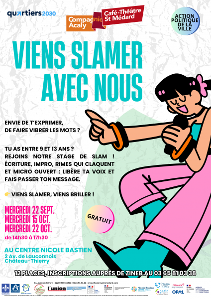 Viens slamer avec nous | Château-Thierry